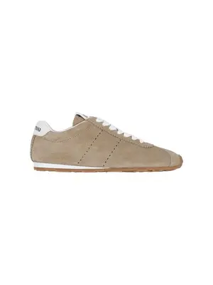 Miu Miu Plume Sneakers - Beige