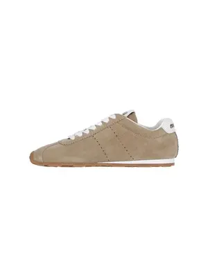 Miu Miu Plume Sneakers - Beige