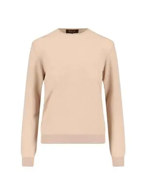LISA YANG Zegna Cashmere Sweater Beige