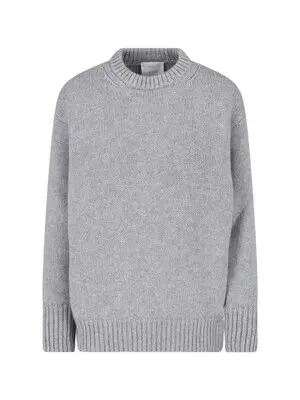Loro Piana Cashmere Knit Sweater - Gray