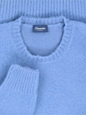 BALLANTYNE Cashmere Sweater - Light Blue