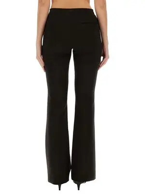 COURREGES Tailored Oblique Pants - Brown