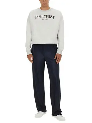 FAMILY FIRST Logo Sweatshirt - Grey