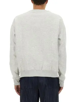 FAMILY FIRST Logo Sweatshirt - Grey