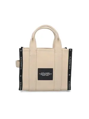 Marc Jacobs Small 'the Jacquard' Tote Bag - Beige