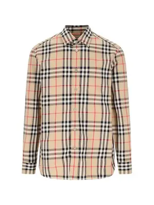 Burberry Check Pattern Shirt