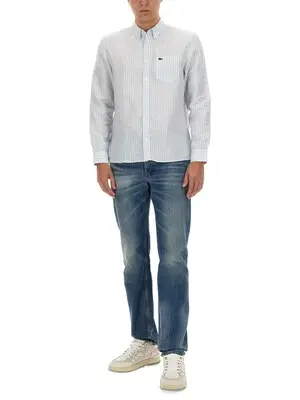Lacoste Shirt With Logo - Multicolour