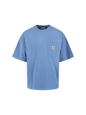 Men's Carhartt Wip Blue T-shirts