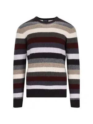 DRUMOHR Striped Wool Sweater