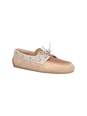 Miu Miu Suede Loafers - Beige