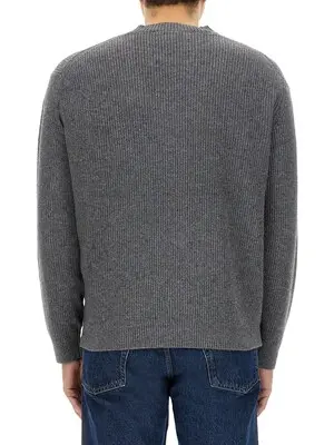 Maison Kitsuné Ribbed Cardigan