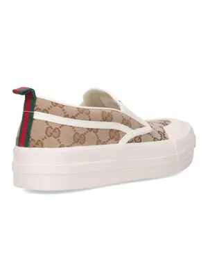 Gucci Logo Slip-on Sneakers