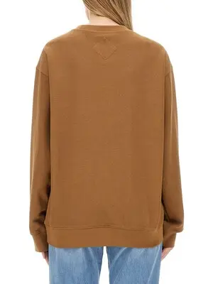 Mcm Logo Sweatshirt - Buff