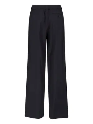 Alexander McQueen Loewe Wool Trousers - Black