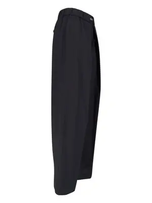 Alexander McQueen Loewe Wool Trousers - Black