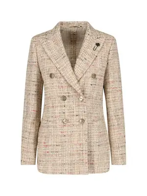 Tagliatore Double-breasted Cashmere Blazer - Multi