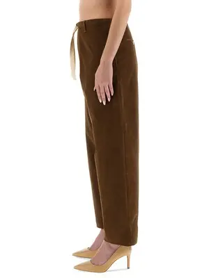 Moschino Wide-leg Corduroy Pants