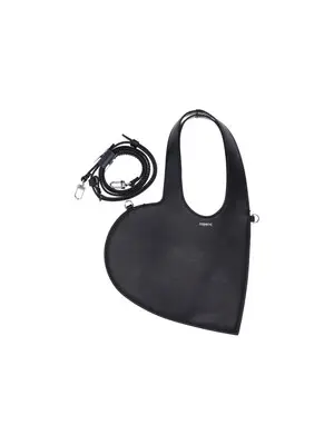Coperni Baby Heart Bag - Black