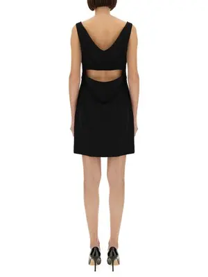 Givenchy Crepe And Satin Dress
