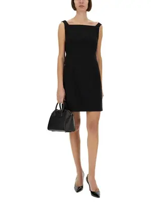 Givenchy Crepe And Satin Dress