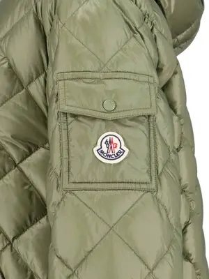 Ami Logo Down Jacket - Green