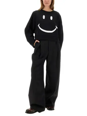Moschino Tailored Wide Leg Pants