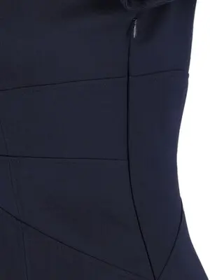 Alexander McQueen Wool And Silk Mini Dress