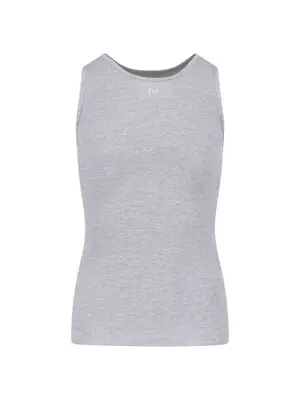 Casablanca Logo Tank Top - Gray
