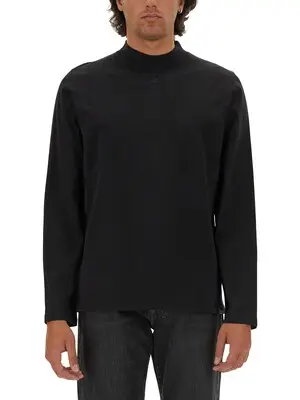 COURREGES T-shirt With Logo - Black