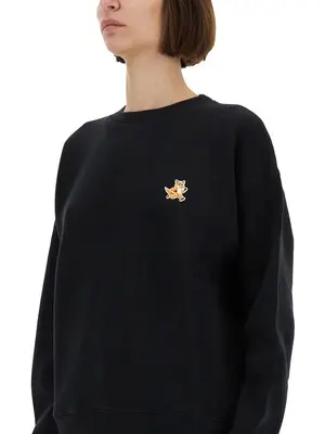 Maison Kitsuné Speedy Fox Patch Sweatshirt