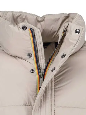 K-WAY Ripstop Down Jacket - Beige