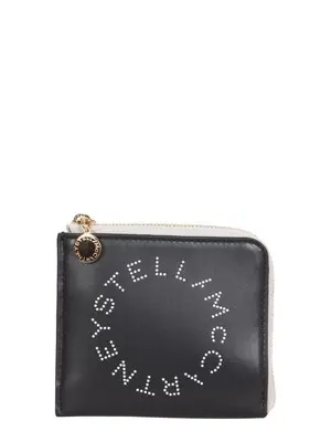 Stella McCartney Wallet With Zip - Black