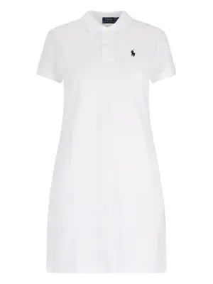 Alexander Wang Logo Mini Dress - White