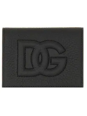 Dolce & Gabbana Wallet With Logo - Black