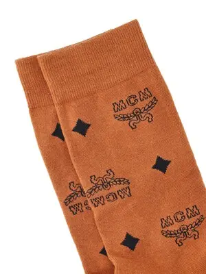 AUTRY Paul Smith Striped Crew Socks - Brown