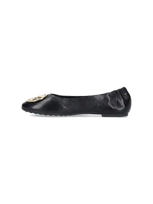 Tory Burch Claire Ballet Flats - Black