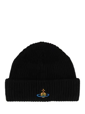 VIVIENNE WESTWOOD Beanie - Black