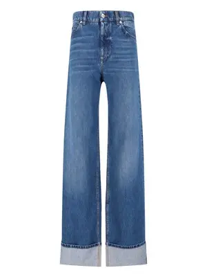 Dolce & Gabbana Turn-up Straight Leg Jeans
