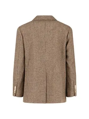 Boglioli Single-breasted Wool-blend Blazer - Brown