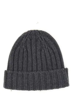 Aspesi Ribbed Beanie - Grey