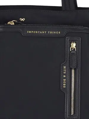 ANYA HINDMARCH Logo Tote Bag - Black