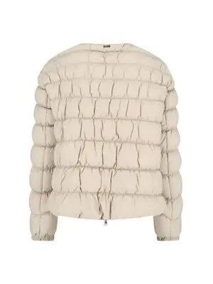 Herno Zip Down Jacket - Cream