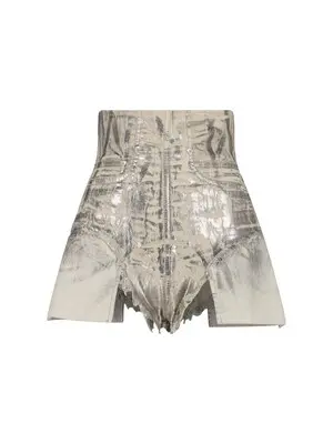 Rick Owens Frayed Shorts For Women