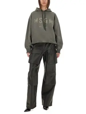 MSGM Regular Fit Cargo Pants