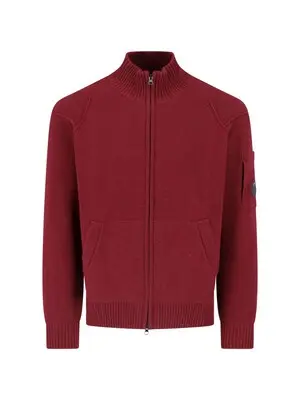 Polo Ralph Lauren Zip Cardigan Red