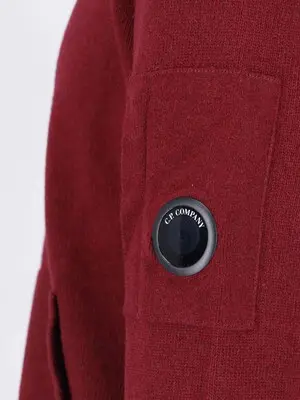 MAISON MARGIELA Zip Cardigan - Red