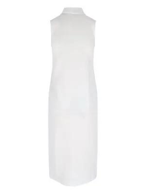 Alexander Wang Logo Midi Dress - White