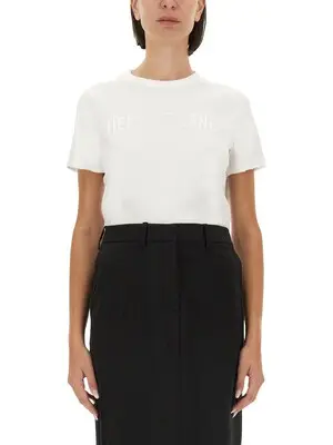 Helmut Lang Logo T-shirts For Women