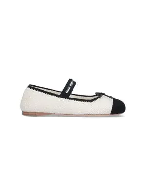 Contrast Stitching Flats For Women