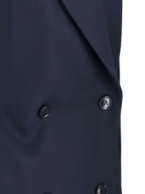 Alaïa Rounded Double-breasted Coat